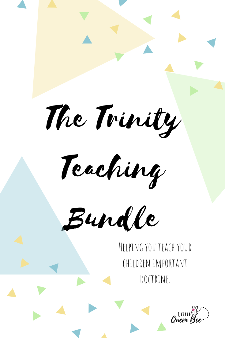 How to Teach the Trinity to Your Kids | Trinity Teaching Bundle